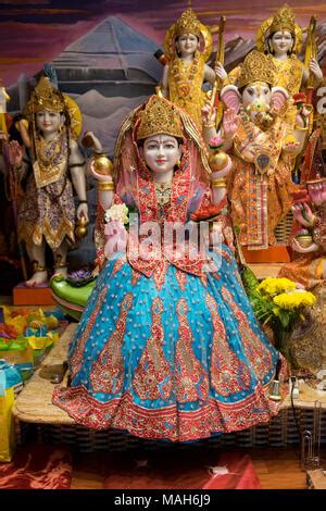 Goddess Ganga Statue In A River Ganges River Haridwar Uttarakhand