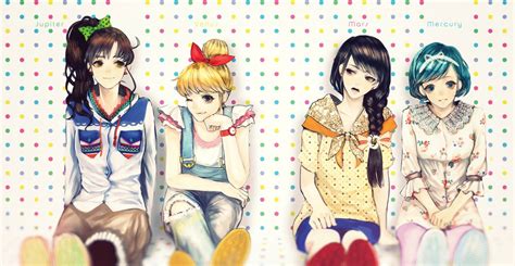 Download Ami Mizuno Makoto Kino Rei Hino Minako Aino Anime Sailor Moon