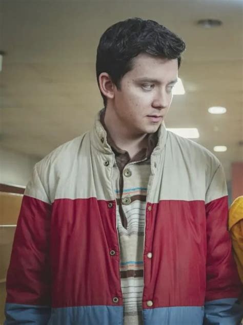 Sex Education Season 4 Otis Jacket Tri­col­or Otis Jacket