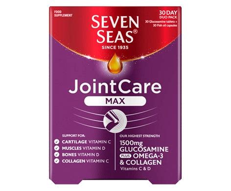 Buy Seven Seas Jointcare Max Glucosamine 1500mg Online In Uk