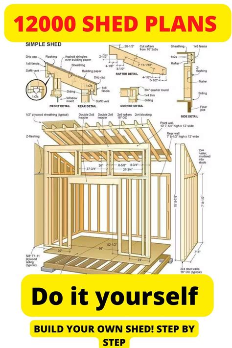 38 Shed Plans Ideas In 2025 Shed Plans Shed Building A Shed