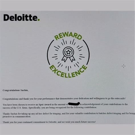 Sachin Patil On Linkedin Recognition Deloitteusi