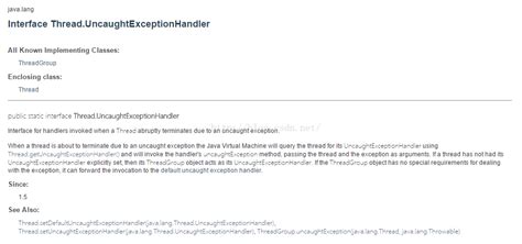 【并发编程】javalangthreaduncaughtexceptionhandlerautojspro New Javalangthread