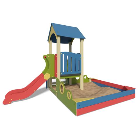 Sanbox With Slide TE312 Play Interatletika Com