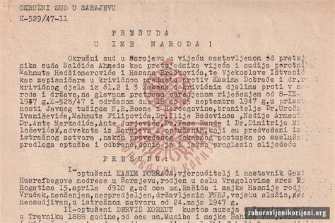 Сарадници нациста из Босне и Херцеговине Заборављени коријени