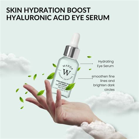 Warda Skincare Hydratatie Van De Huid Boost Hyaluronzuur Oogserum 15 Ml Farmaline