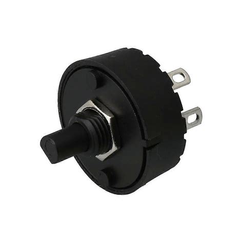 Selector Rotary Switch With Rotate Knob 2 Positions Mixer Juicer Switch
