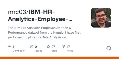 Ibm Hr Analytics Employee Attrition Performance Readme Md At Master · Mrc03 Ibm Hr Analytics
