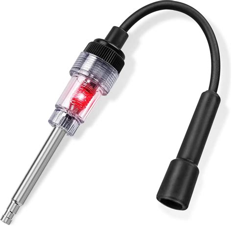 Amazon Com Suvnie Inline Spark Plug Tester Straight Boot Engine Ignition Tester Auto Internal