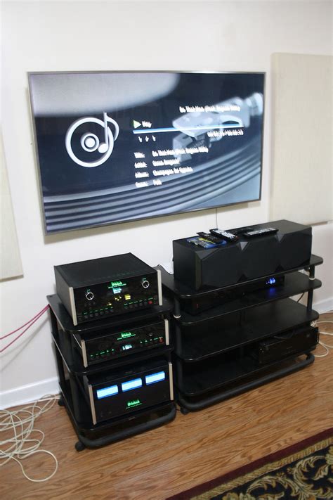 McIntosh Reviews MVP A V Disc Player MX A V Processor MC Five Channel Power