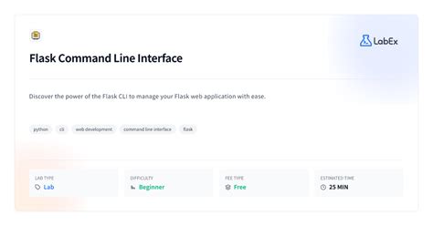 Mastering The Flask Command Line Interface Labex