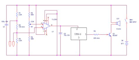 Simple Continuity Tester Circuit Eeweb