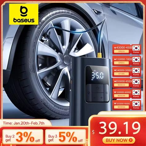 뽐뿌baseus 차량용 공기 펌프3919무료