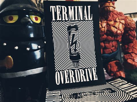 Circuit Overload Sticker Terminal Overdrive