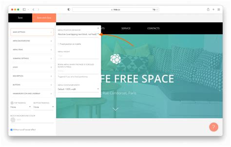 How To Create A Website Navigation Menu Tilda Help Center
