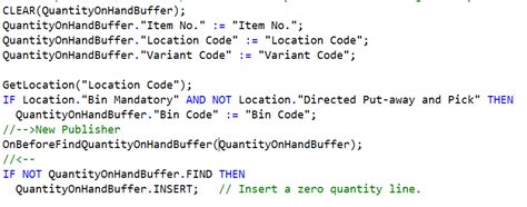 Eventrequest Report 790 Calculate Inventory” Warehouse Entry Onaftergetrecord · Issue