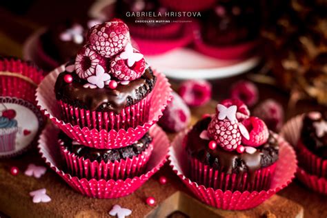 Шоколадови мъфини без брашно как да ги приготвим и заснемем Degab Food Photography Blog