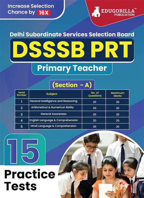 Dsssb Prt Primary Teacher Book 2023 Section A General Awareness Reasoning Arithmetical