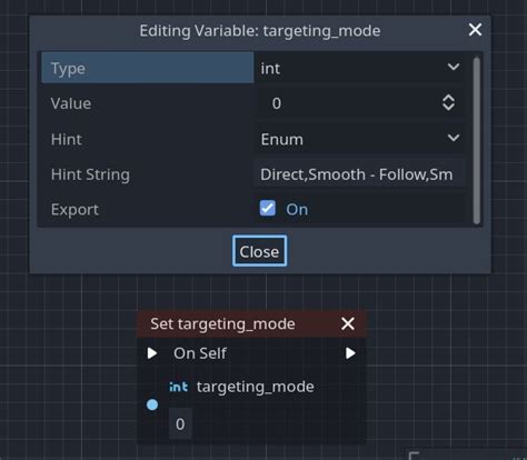 Godot 4 Visual Scripts Variable Hinting Doesnt Work · Issue 58484 · Godotenginegodot · Github