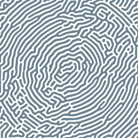 Premium Vector Monochrome Reaction Diffusion Organic Spiral Circular