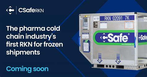 Csafe Announces Plans For First Frozen Active Temperature Controlled Container