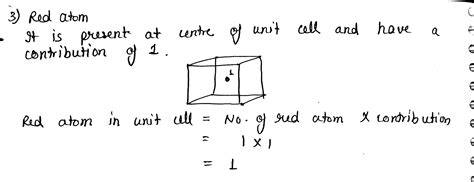 [solved] A Small Part Of A Crystal Lattice Is Sketched Below The Unit Cell Is Outlined In Red