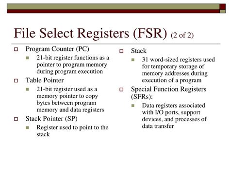 Ppt Pic18f Programming Model And Its Instruction Set Powerpoint