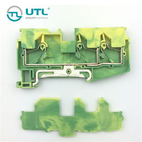 Spring Terminal Block Connector Contact Terminal Block Plug In Terminal Block And Earth