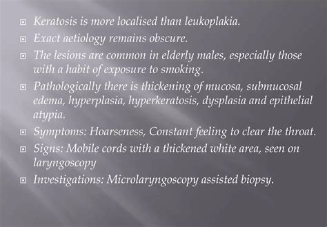 Benign Disorders Of Larynx Pptx
