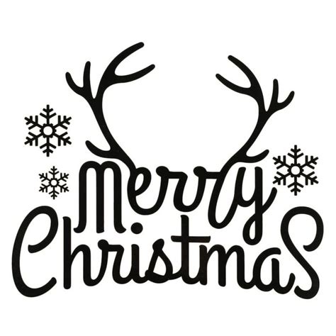 Black And White Merry Christmas Clip Art 19 Free Cliparts Download