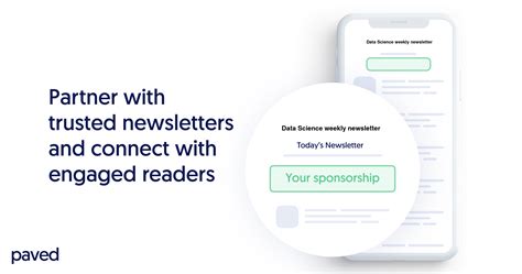 Data Science Weekly Newsletter Sponsored Newsletter Advertising Paved