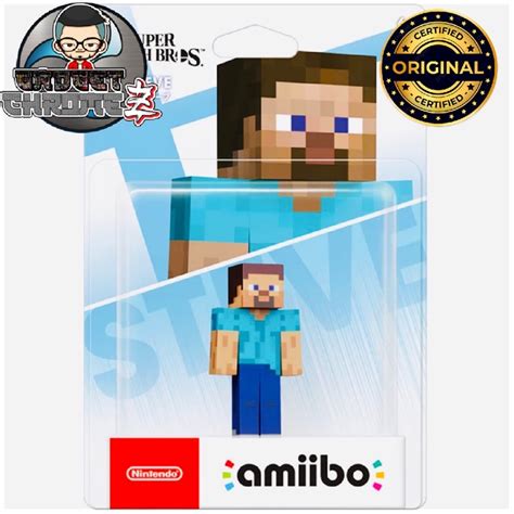 Amiibo Steve Super Smash Bros Authentic Shopee Philippines