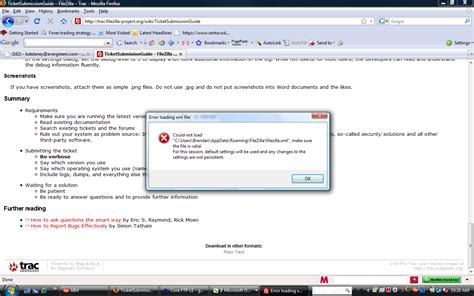 4213 Could Not Load Filezillaxml Or Queuexml Filezilla