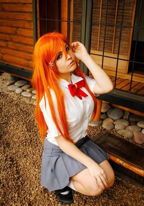 Bleach Cosplay Costumes Cute Bleach Orihime Cosplay Girls In School