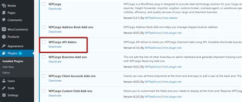 How To Install And Activate License Wpcargo Api Add On Wpcargo Track