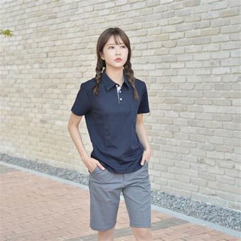 Gnj Commerce 스판 연그레이 교복 반바지 여자 핫트랙스