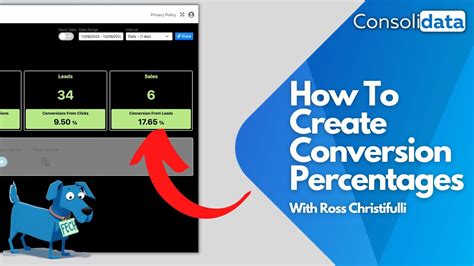 How To Get Conversion Percentage To Display Properly Youtube