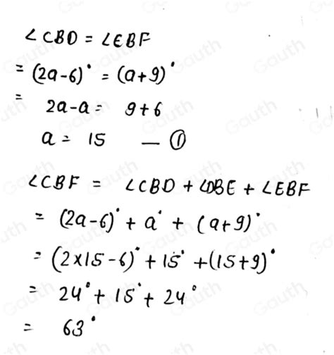 Solved C Note Figure Not Drawn To Scale In The Figure Above ∠ Cbd ∠