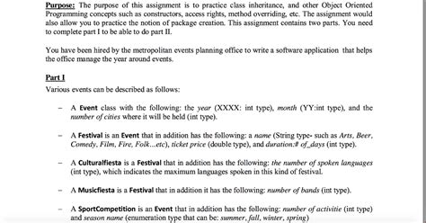 Solved Purpose The Purpose Of This Assignment Is To