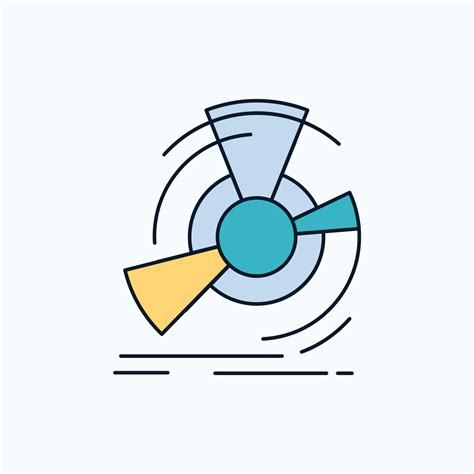 Data Diagram Performance Point Reference Flat Icon Green And Yellow Sign And Symbols For