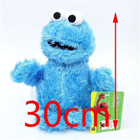 Улица Сезам Элмо печенье плюшевая игрушка монстр Мягкая кукла ...