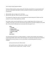 Courseherolab Docx Lab Vector Sorting Assignment Details The Focus Of These Problems Will