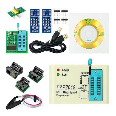 EZP2019 High Speed USB SPI Programmer Support 24 25 26 93 EEPROM 25
