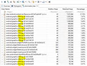 Android All Bitmaps Were Eliminated From App But Theyre Still Listed In Memory Analyzer How