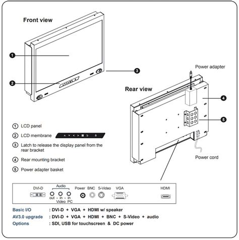 Rackmount Flat LCD Monitor