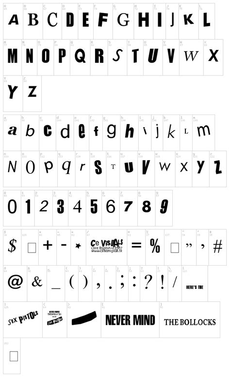 Sex Pistols Font Fancy Distorted Fonts