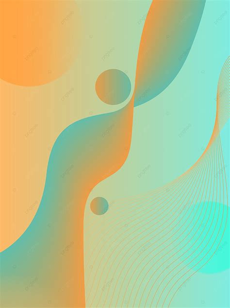 Yellow Green Gradient Line Simple Advertising E Commerce Background