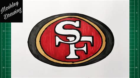 How To Draw San Francisco 49ers Logo Youtube