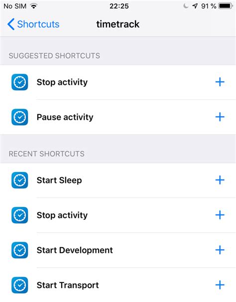 Siri Shortcuts