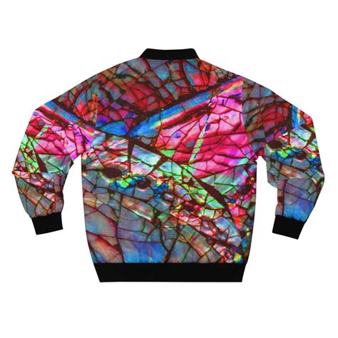 Shop Stain Glass Mens Aop Bomber Jacket